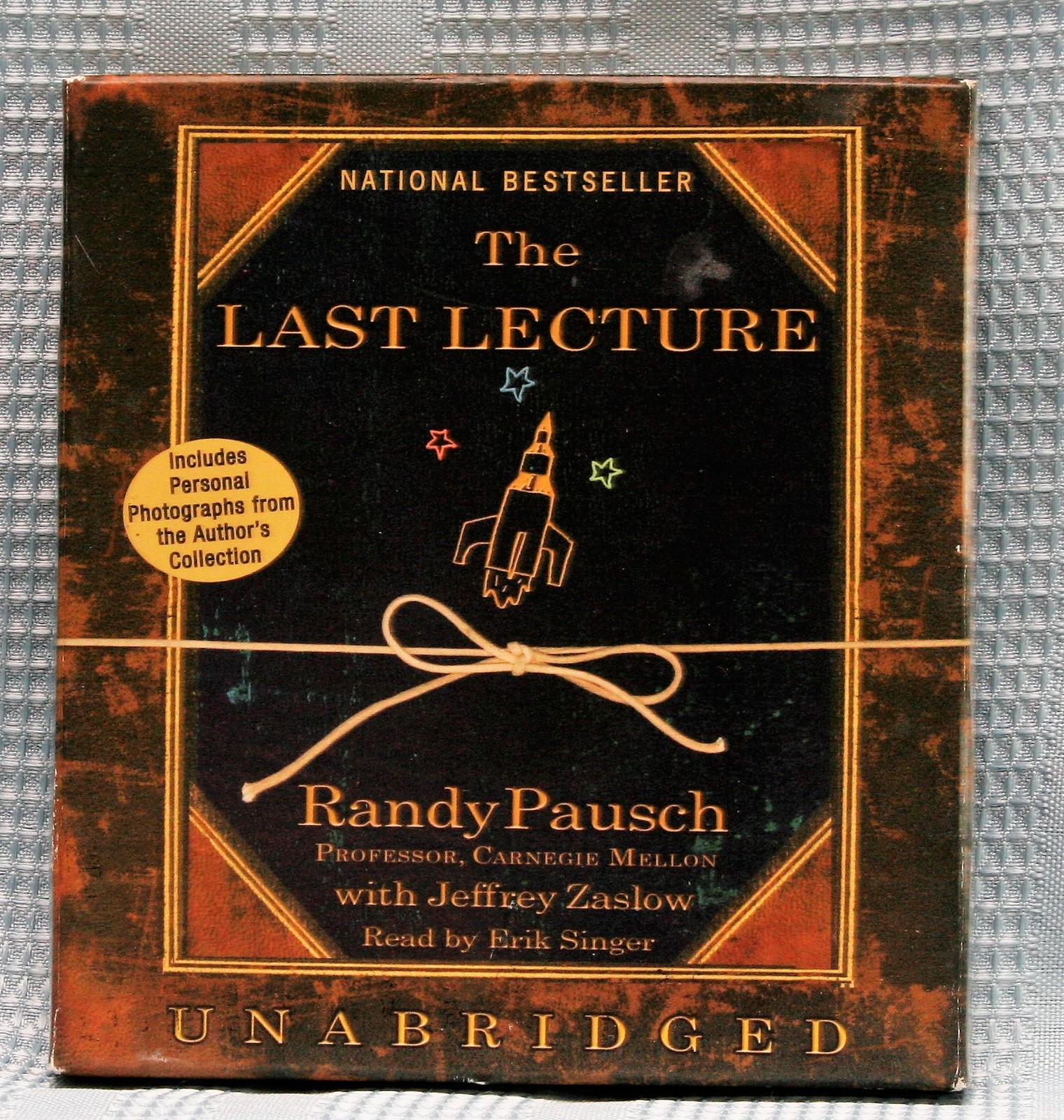 The Last Lecture by Randy Pausch, Jeffrey Zaslow read by Erik Singer ...