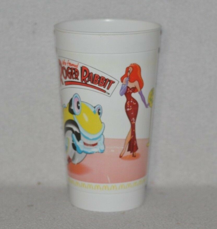 1988 Who Framed Roger Rabbit McDonalds Cup - Who Framed Roger Rabbit