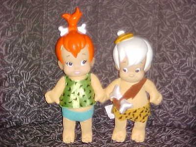 Pebbles and Bam Bam Plush Dolls From The Flintstones 1994 Hanna Barbera ...