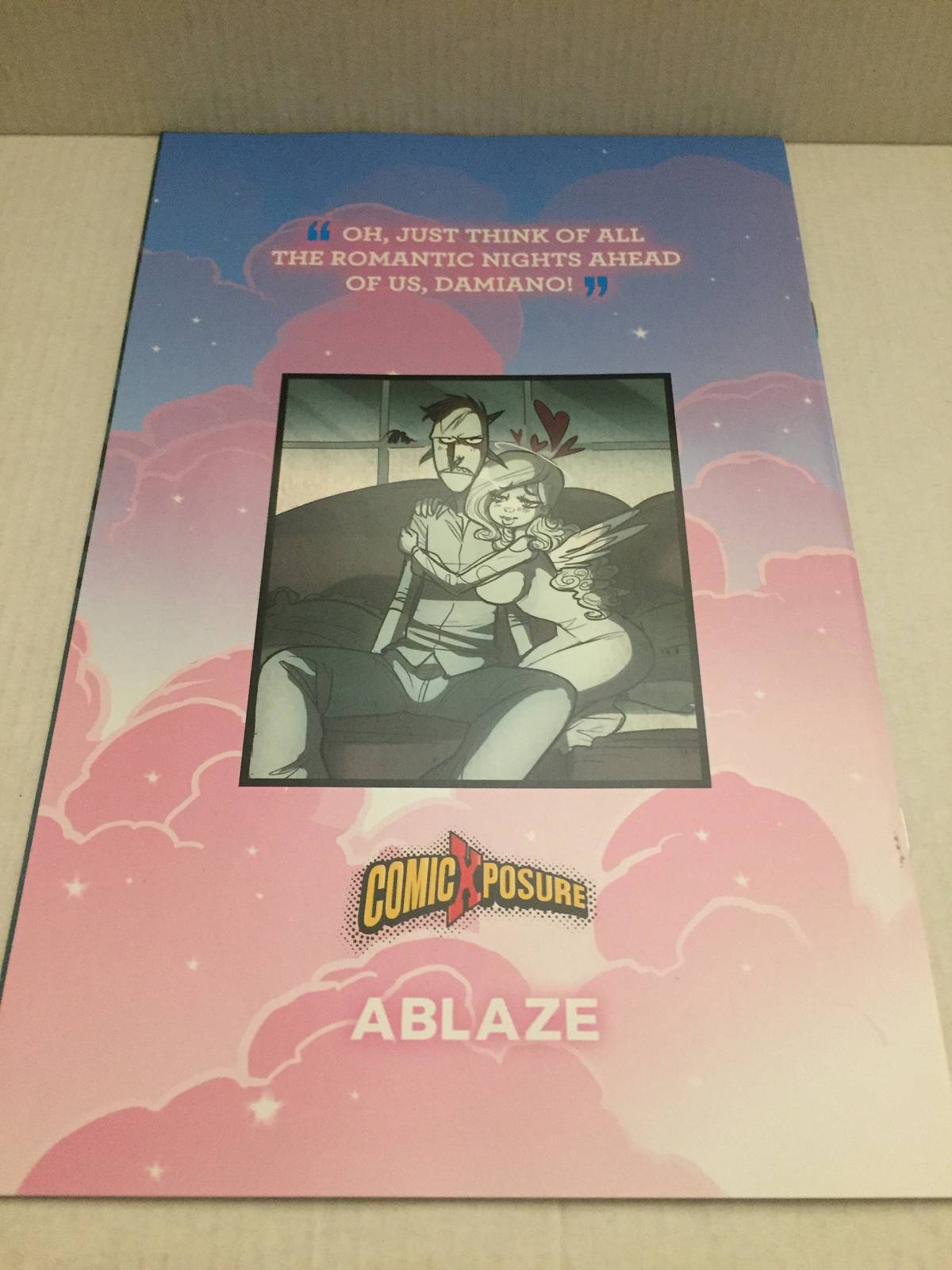 2019 ComicXposure Exclusive Ablaze Mirka Andolfos Unsacred #1 Virgin ...