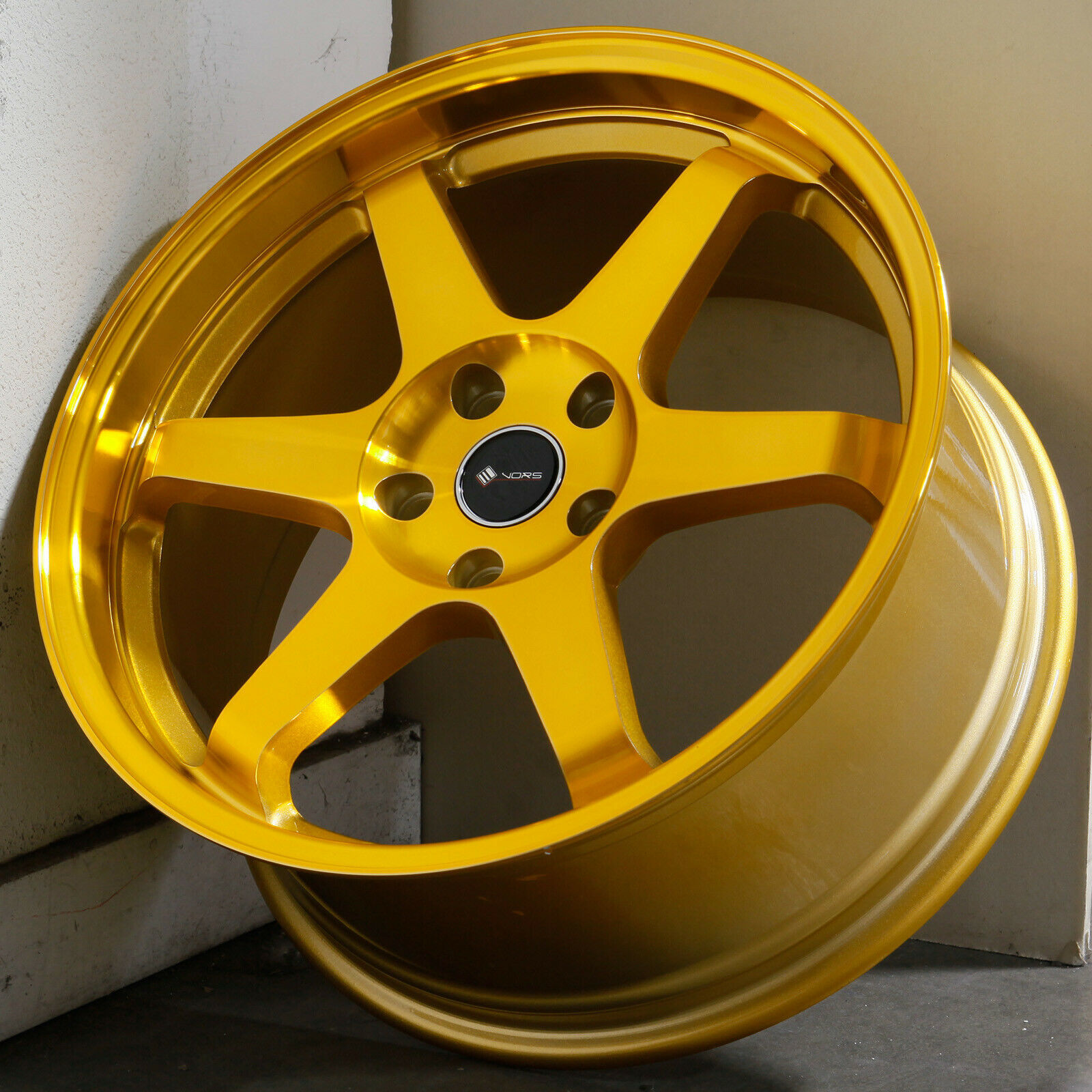 18x8.5 Vors TR37 5x120 35 Candy Gold Wheels Rims Set(4) - Wheels
