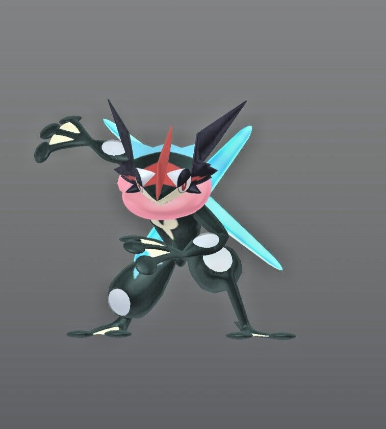 Shiny Ash Greninja Battle Bond Greninja Pokemon Bank/Ultra Sun/Home ...