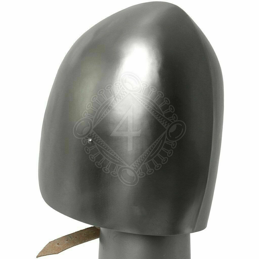 Medieval Simple Open Faced Bascinet Helmet and similar items