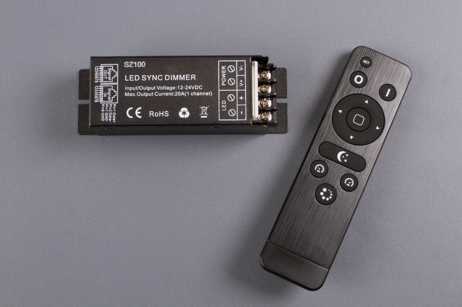 LED light module strip controller Flash on/off function + remote ...