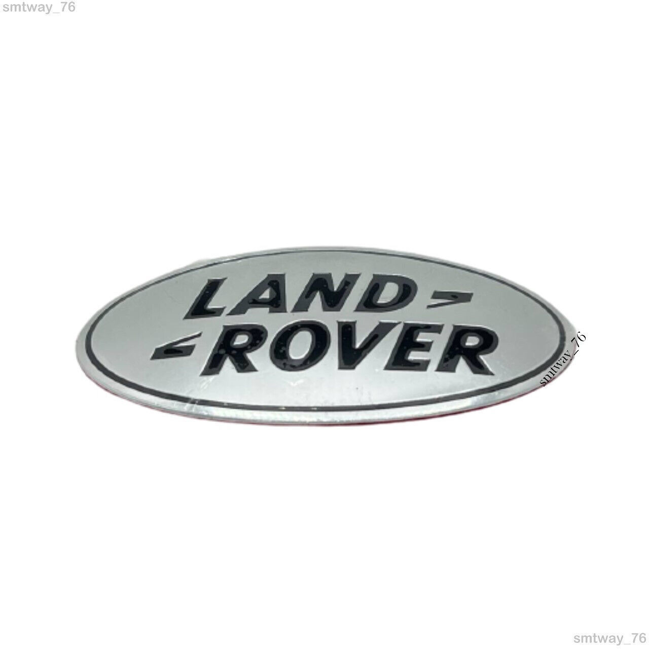 LAND ROVER FRONT GRILLE BADGE GLOSS BLACK EMBLEM CHROME BADGE RANGE ...