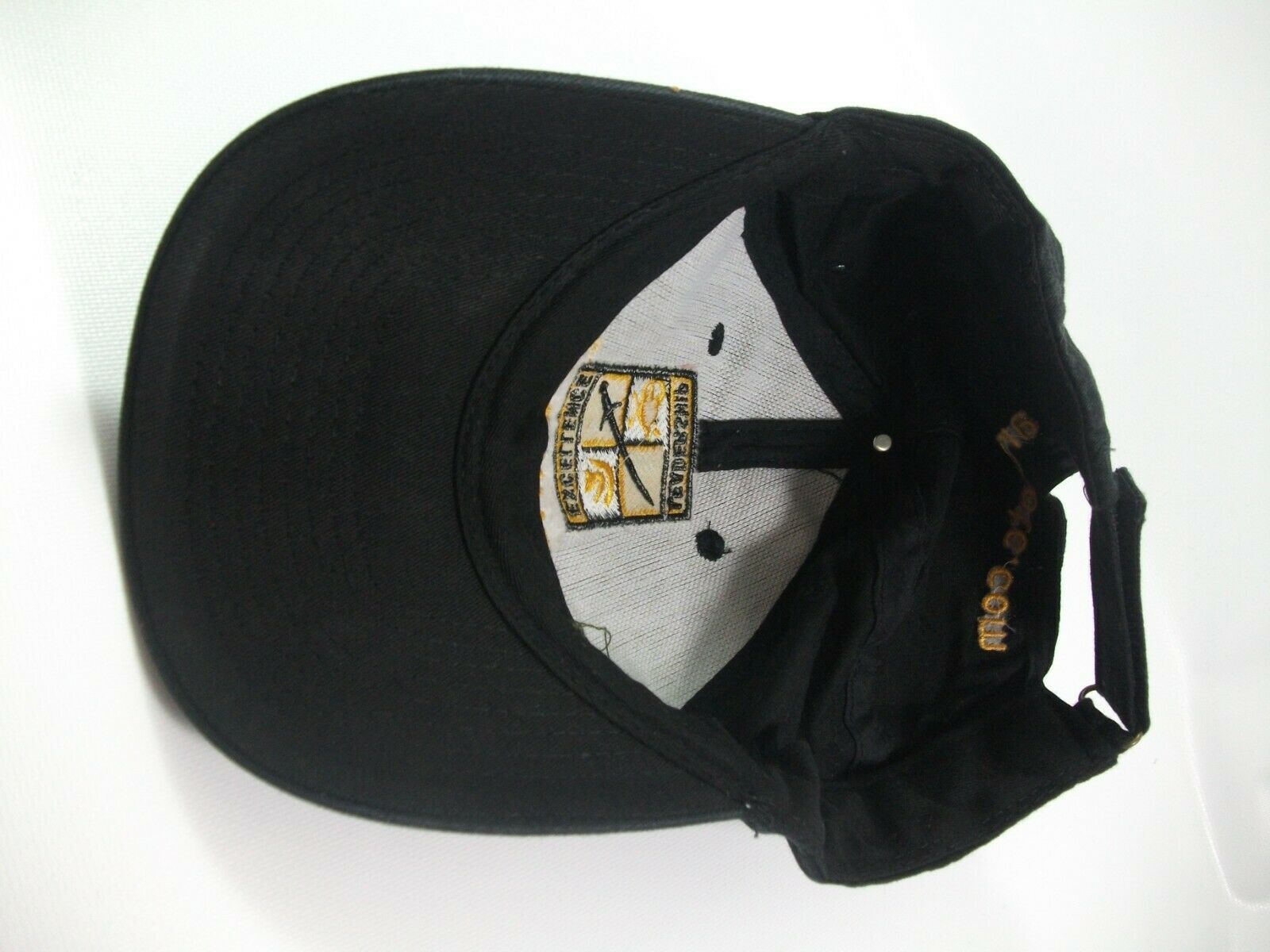 Army ROTC Start Strong Hat Black Hook Loop Baseball Cap - Hats