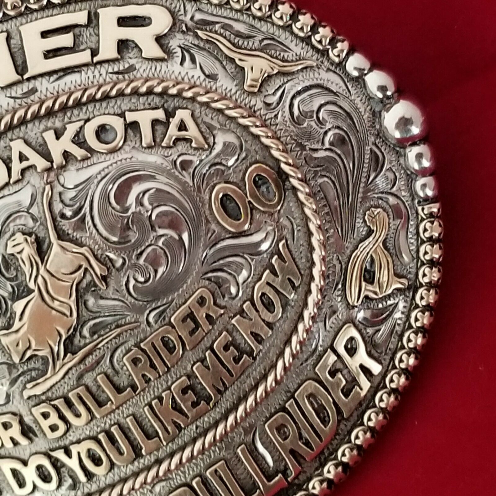 TROPHY RODEO BUCKLE CHAMPION ORIGINAL 2000 WAGNER SOUTH DAKOTA BULL ... TROPHY RODEO BUCKLE CHAMPION ORIGINAL 2000 WAGNER SOUTH DAKOTA BULL ...