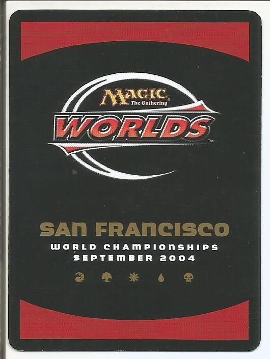 Ancient Den World Championship 2004 Manuel Bevand Magic The Gathering ...