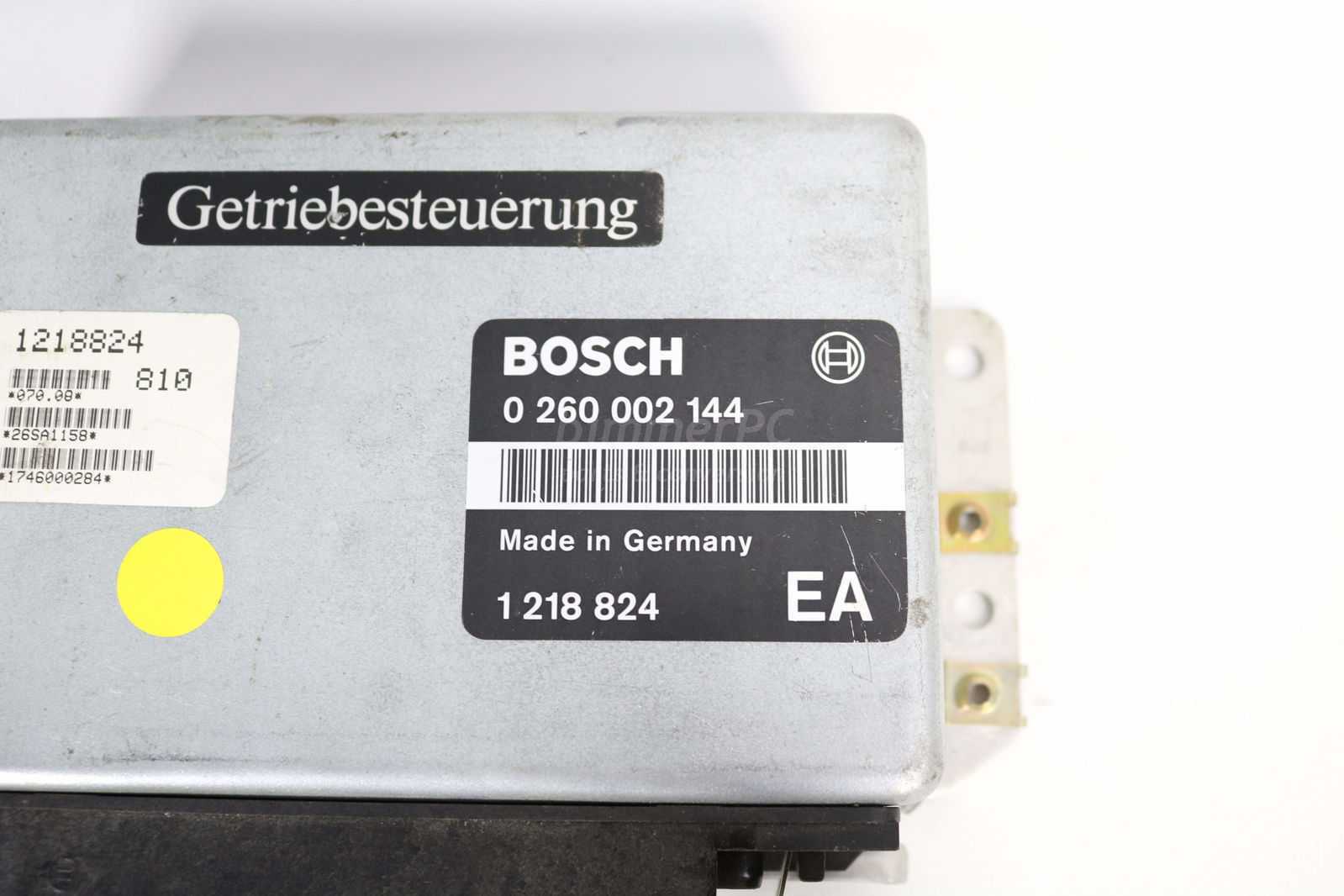 BMW E32 750iL Automatic Transmission Control Module EGS Computer EA ...