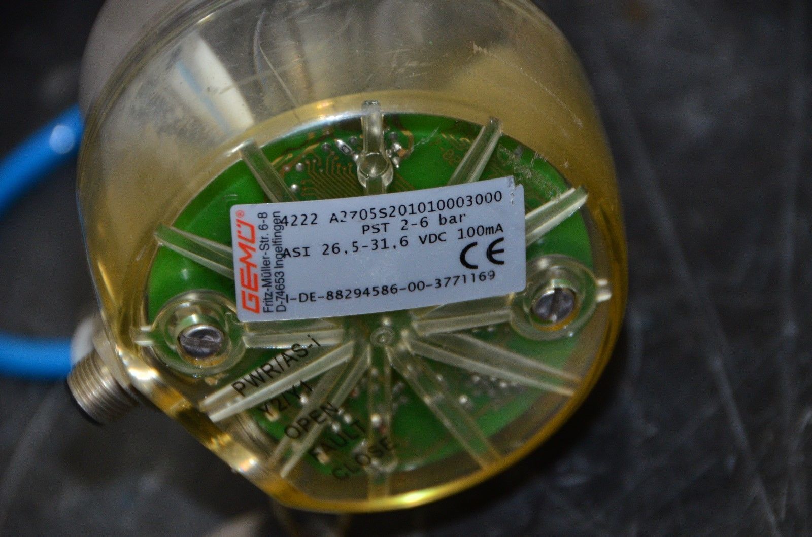 GEMU 650 Multi-Port Diaphragm Valve 3/4" BWxBW 1.5" TC / 4222 Position ...