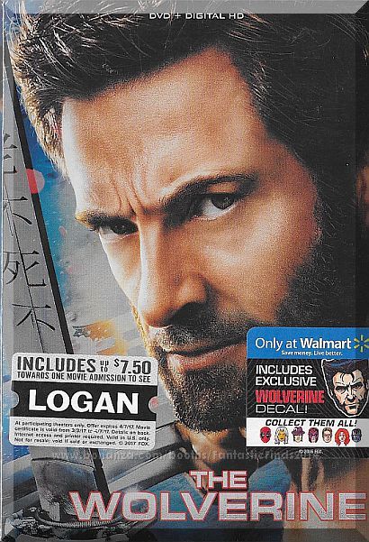 DVD - The Wolverine: Walmart Exclusive (2013) *Hugh Jackman / Tao ...