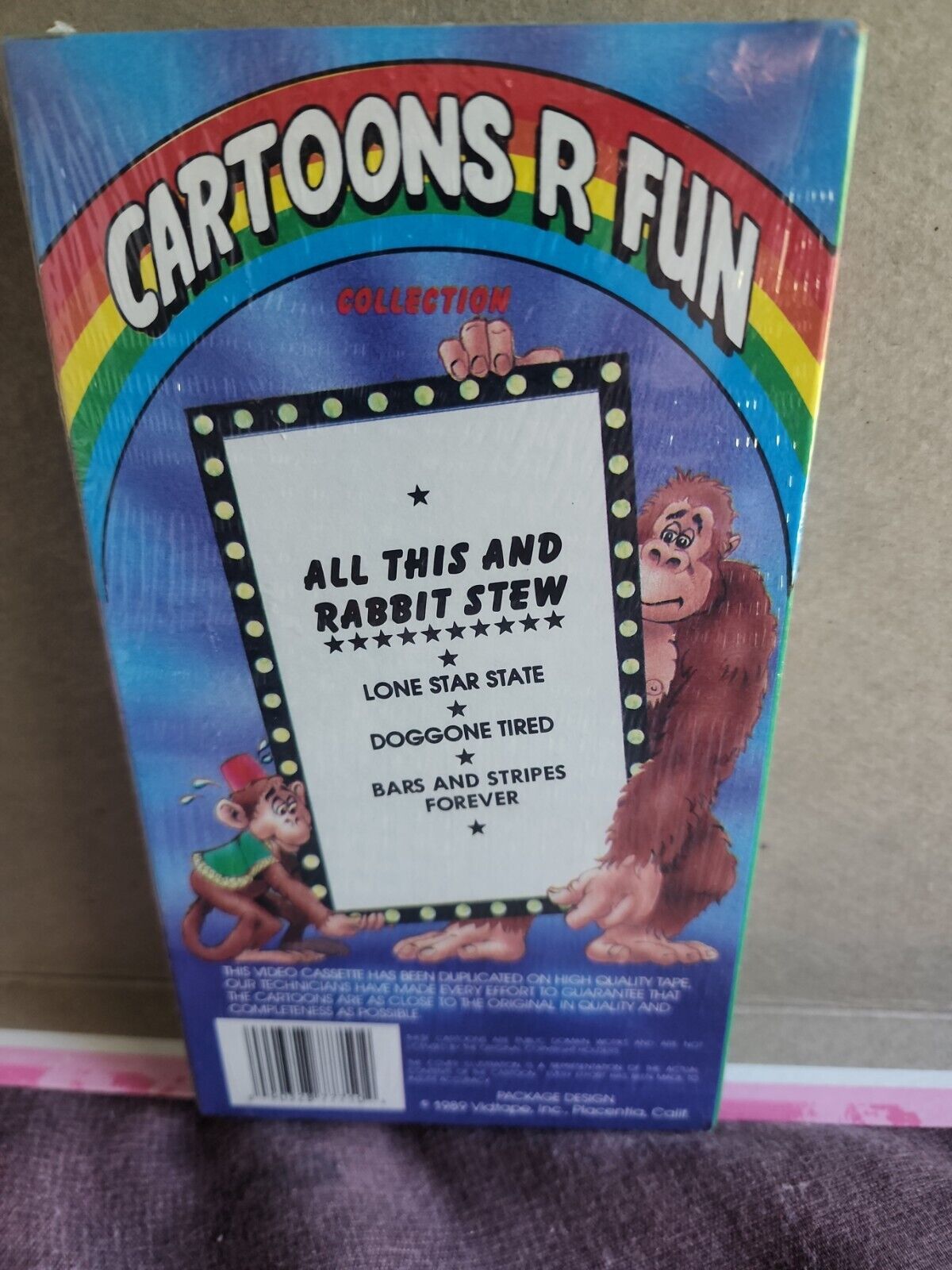 Cartoons R Fun Bugs Bunny All This And Rabbit Stew VHS Brand New Sealed ...