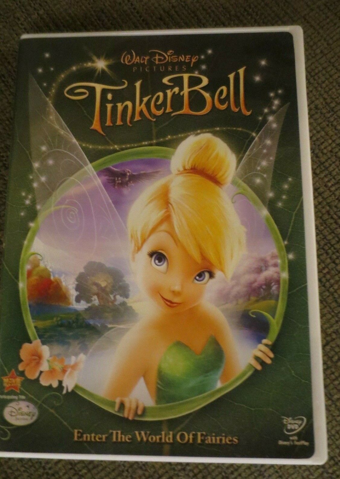 WALT DISNEY TINKER BELL DVD ENTER THE WORLD OF FAIRIES - DVDs & Blu-ray ...