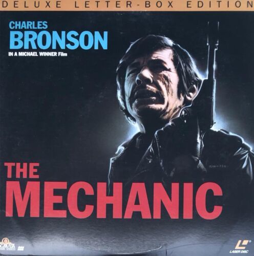 THE MECHANIC LASERDISC 70s Charles Bronson Hitman Action Widescreen WS ...
