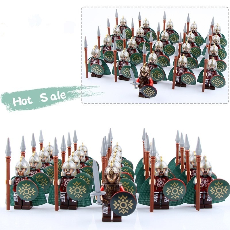 21pcs/set Rohan Army The Lord of the Rings King Theoden and Soldier ...