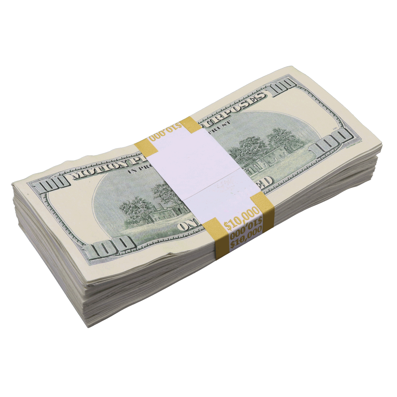 $120,000 Aged Blank Filler 2000 Series Prop Money Bundles Pack ...
