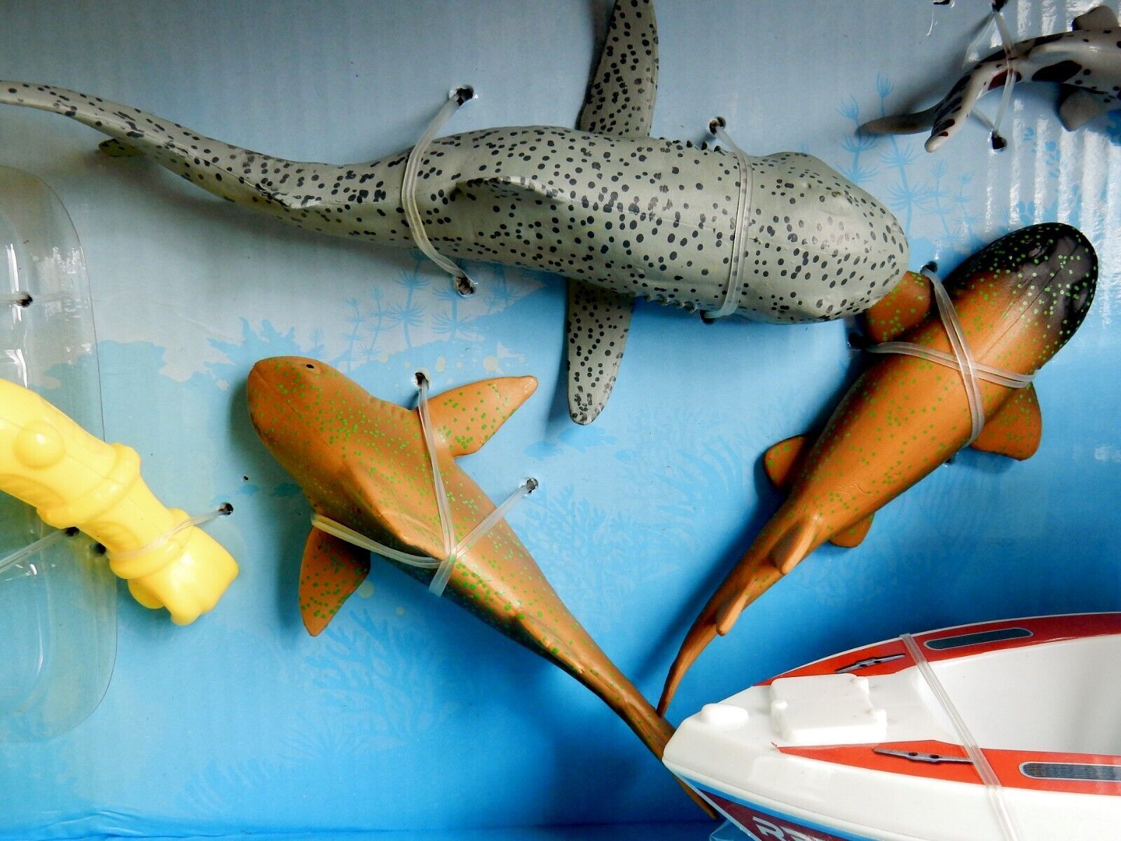 Animal Planet Deep Sea Exploration Play Set, Diver, Boat, Shark ...