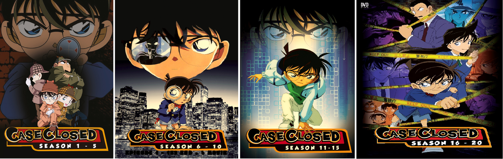 DVD-Detective Conan Case Closed Complete Season 12345 (Eng Dub) 6 - 20 ...