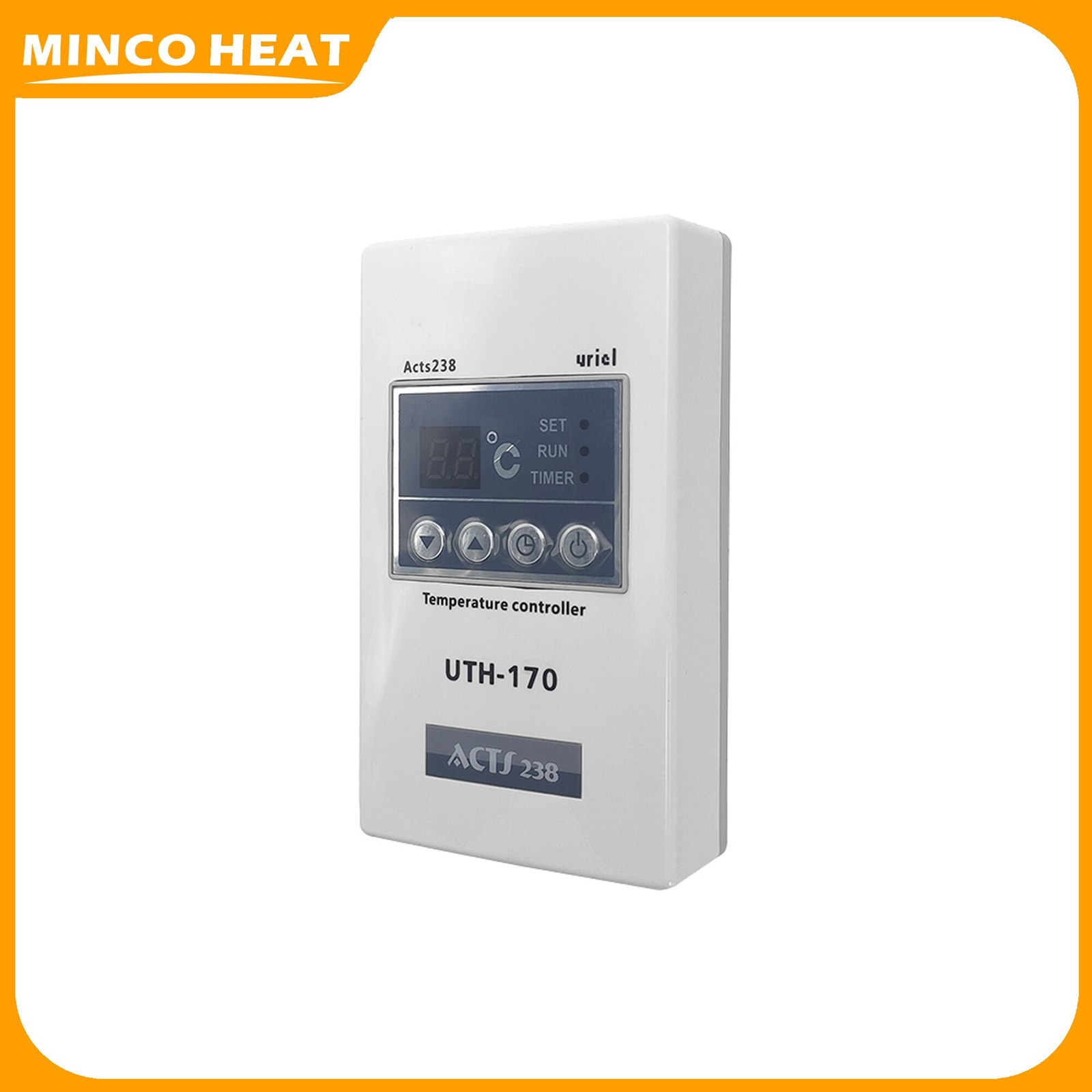 Minco Heat UTH-170 18A 100~240V 50/60Hz Floor Heating Thermostat with ...