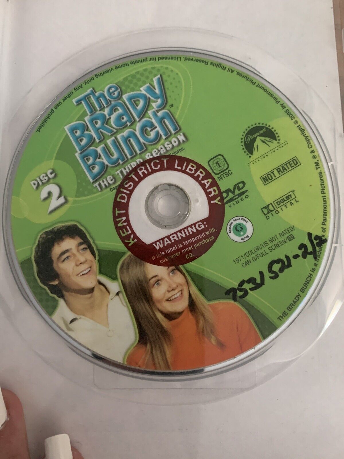 The Brady Bunch Season 3 DVD and similar items