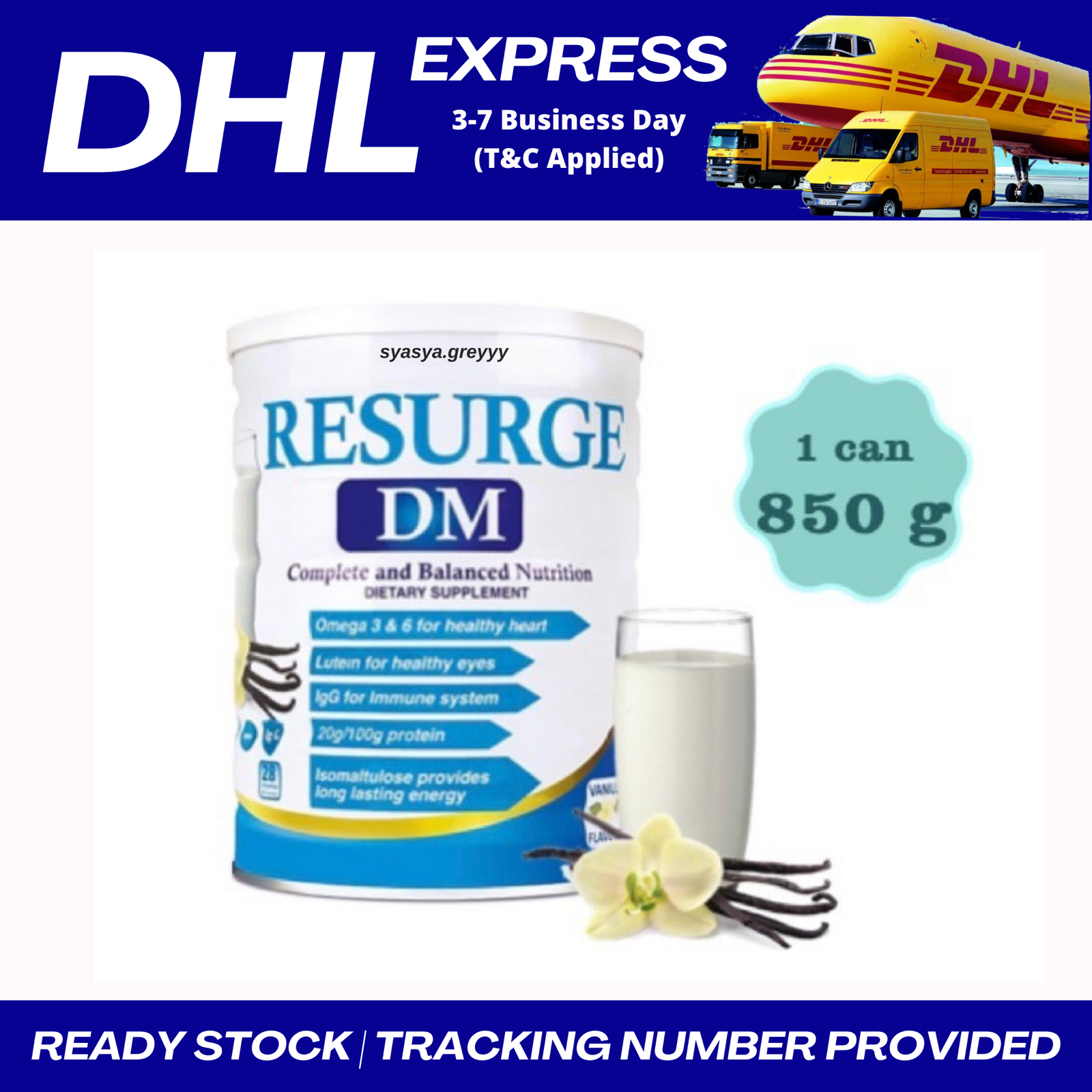 Resurge DM-Complete & Balanced Nutrition For Adults & Diabetics 850g ...