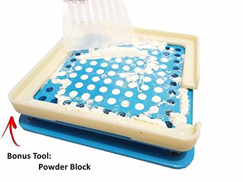 Capsule Filling Machine Tray 100 Holes 00# with Tamper and powderblock ...