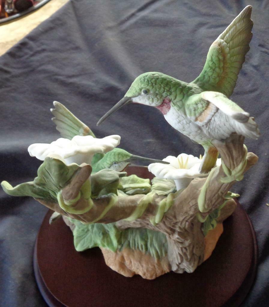 Collectible Wellington Collection Ceramic Hummingbird Figure with ...