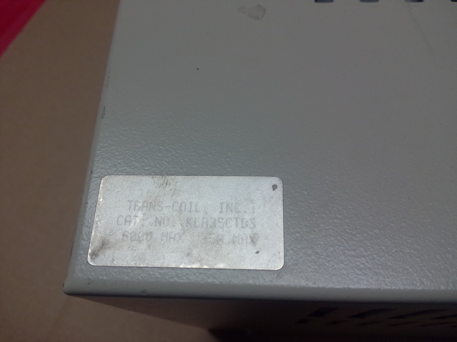 TRANS-COIL KLR35CTB3 LINE REACTOR / 600VAC MAX / 3PH / 20 TO 25HP ...