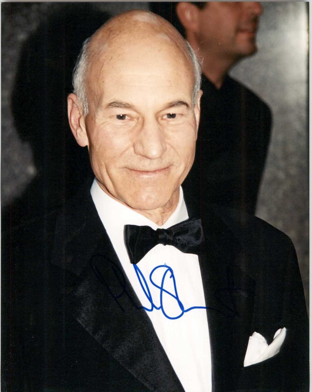Patrick Stewart Signed Autographed Glossy 8x10 Photo - Photographs