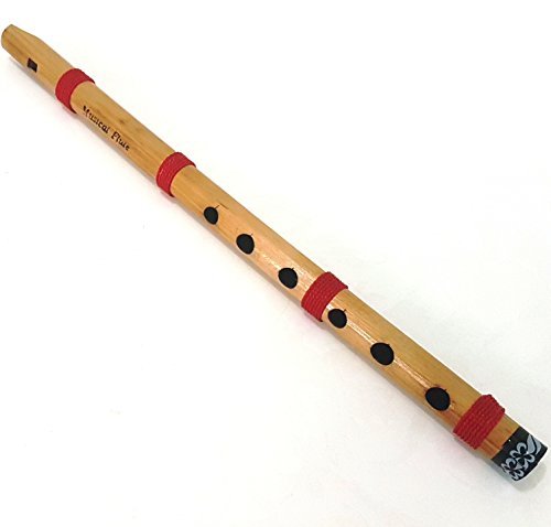 Evergrow Corp Wooden Flute Vanshi Murali Front Blown 13" Handmade Arti ...