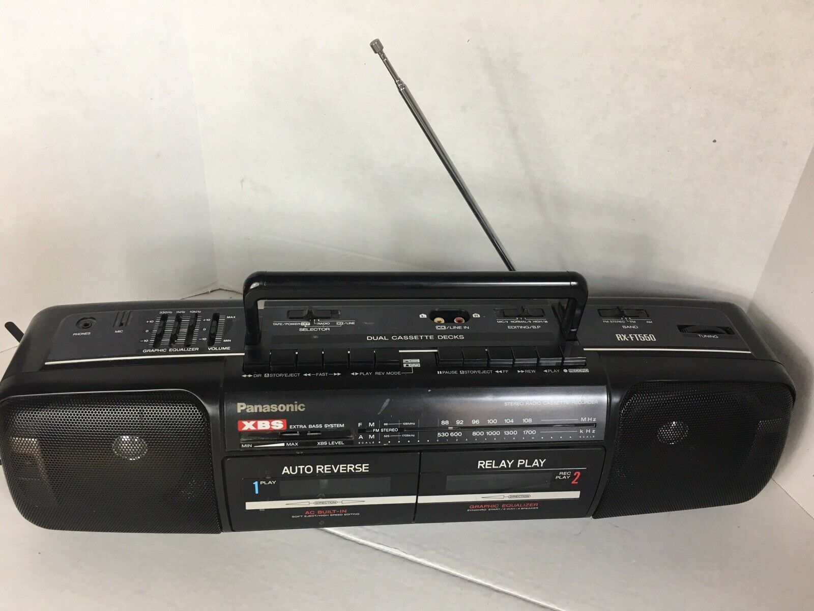 Used Panasonic RX-FT550 Radios for Sale | HifiShark.com