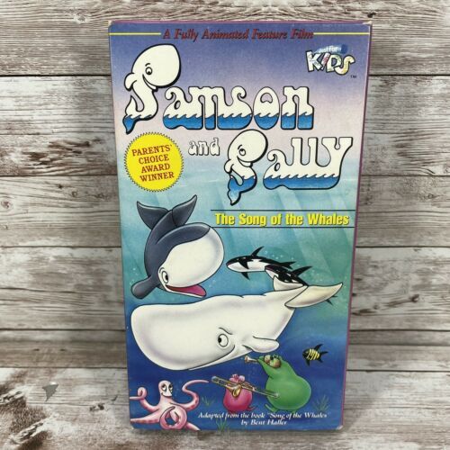 SAMSON AND SALLY Song of the Whales VHS Video Tape Animated 1984 ...