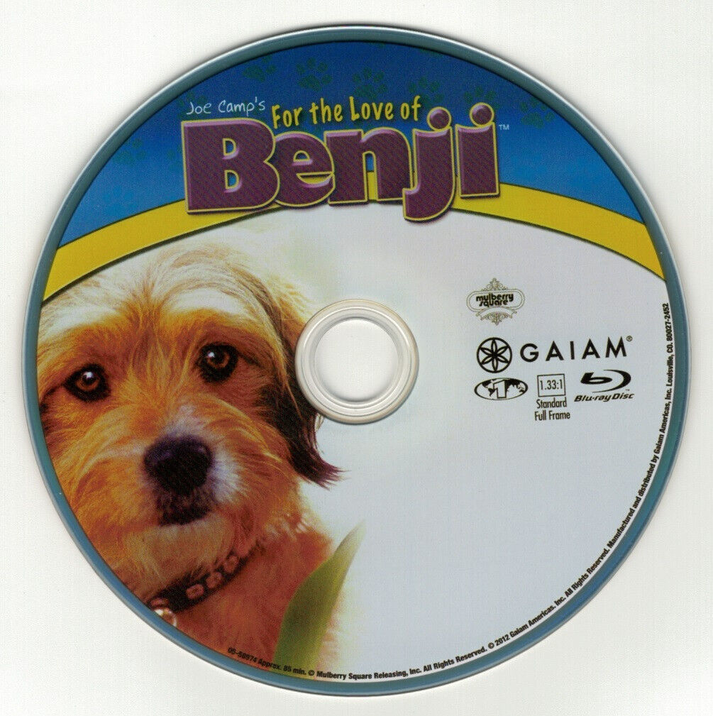 For the Love of Benji (Blu-ray disc) - DVDs & Blu-ray Discs