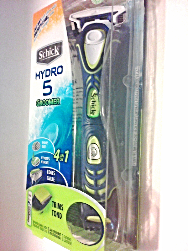 New Schick Hydro 5 Groomer 4 In 1 Battery Power Cartridge Razor ...