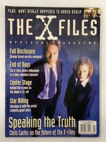 The X-Files Magazine Winter 1999 David Duchovny & Gillan Anderson No ...