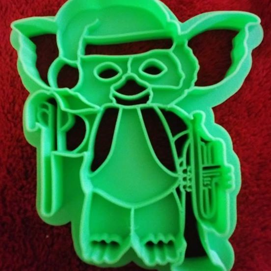 3D Printed Fan Art Cookie Cutter Inspired By Gremlins Gizmo | Doughboy ...