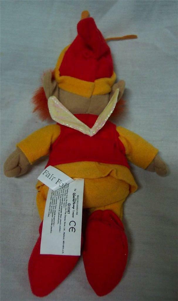 Walt Disney The Black Cauldron FAIR FOLK 9" Bean Bag STUFFED ANIMAL Toy ...