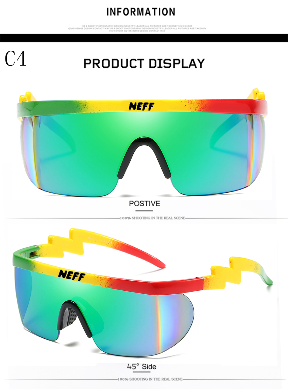 Neff Brodie 'Riff Raff' Unisex Sunglasses Astroshadez UV400 ~ C04, With ...