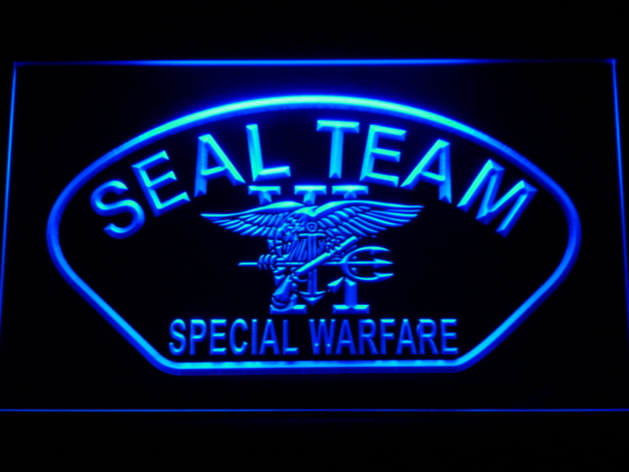 US Navy Seal Team 6 Shell LED Neon Sign Home Decor Craft Gift - Other ...