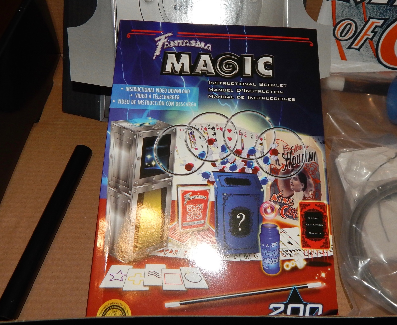 Fantasma Magic Grand Illusions Kit 200 Tricks Tours Trucos Houdini ...