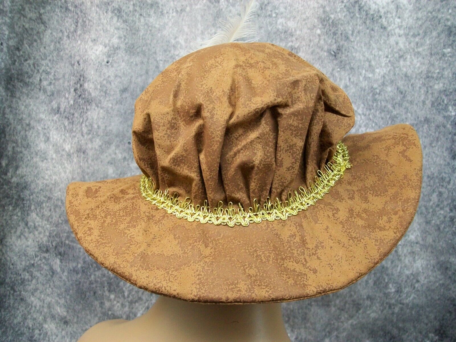 Floppy Mob Cap Renaissance Hat Tudor Medieval Artist Lord Peasant ...