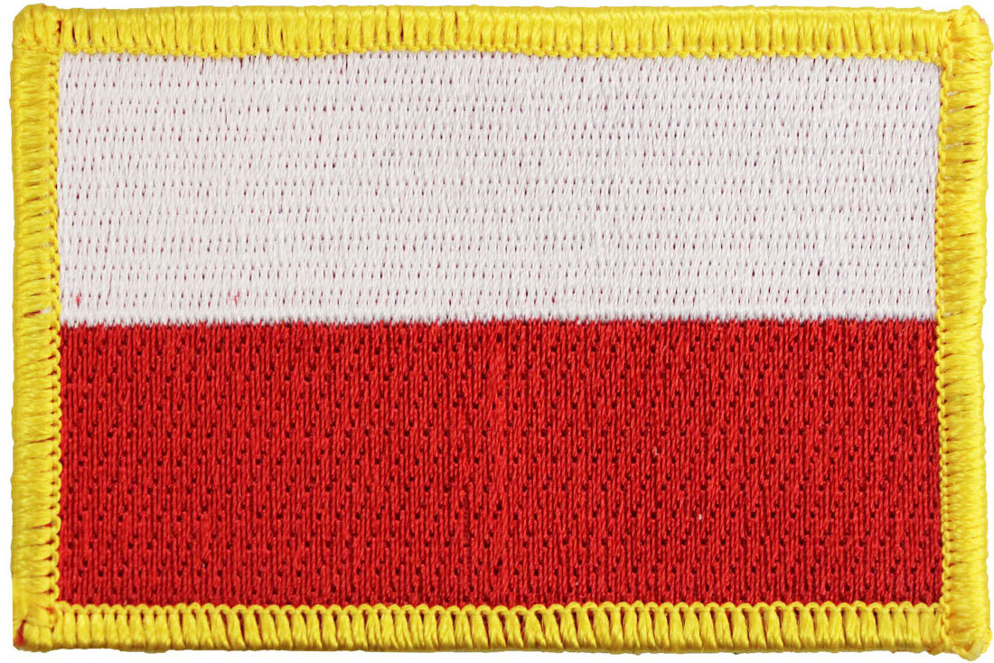 Poland Rectangular Patch (Plain) - Collectibles