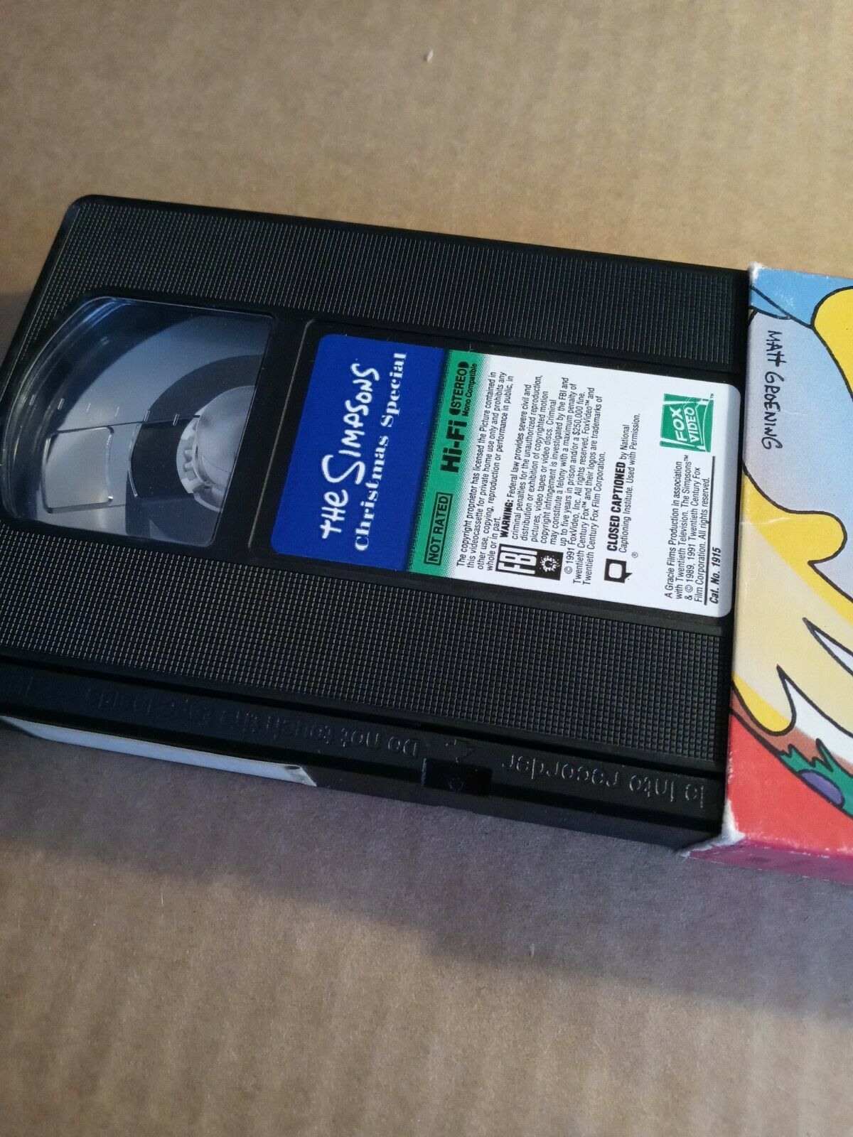 The Simpsons Christmas Special (VHS, 1991) - VHS Tapes