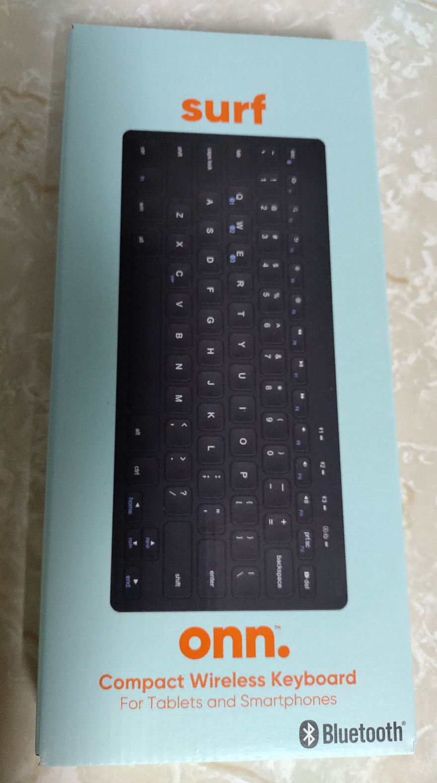 Onn Compact Bluetooth Wireless Keyboard for Tablets and Smartphones ...