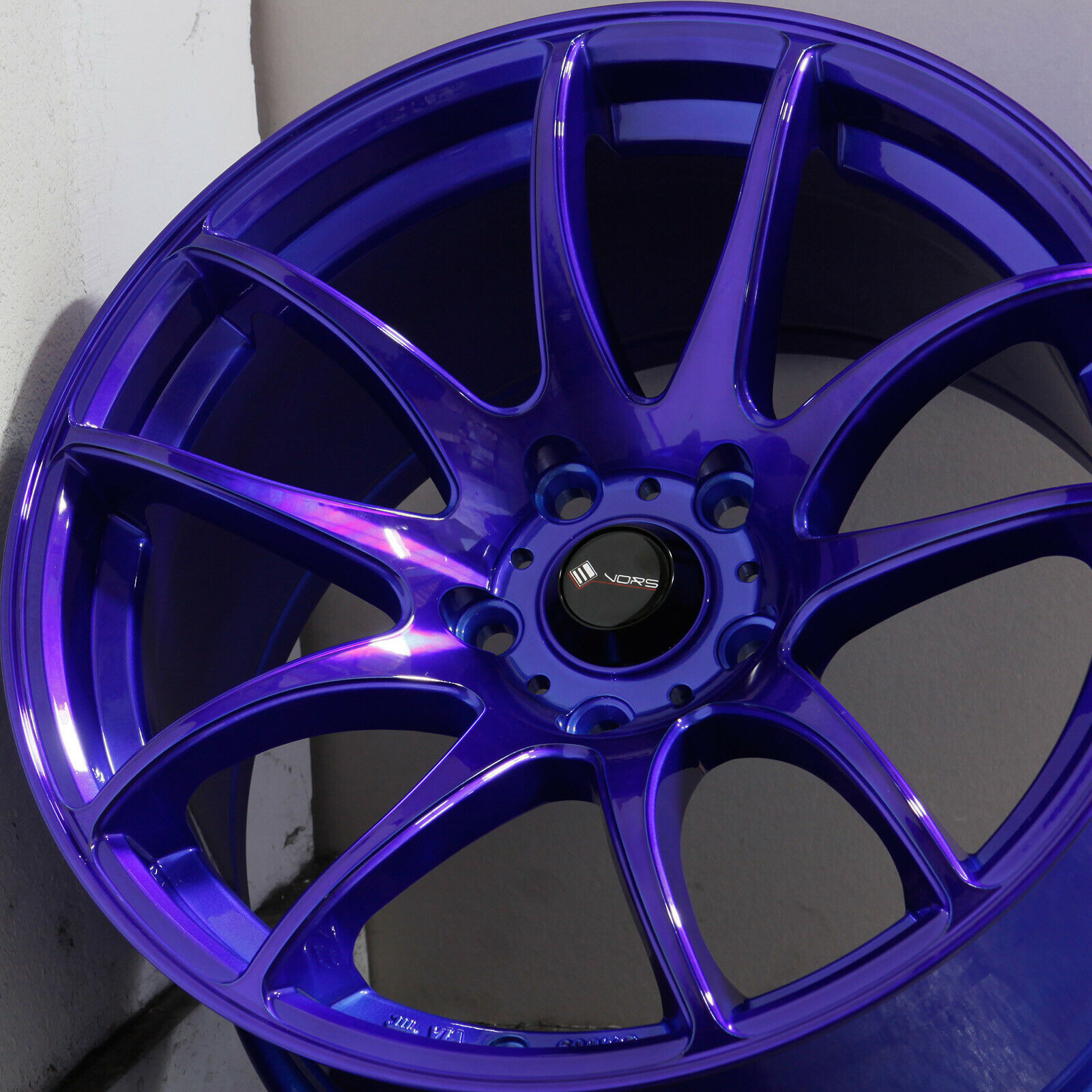 17x9 Vors TR4 5x100 35 Candy Purple Blue Wheels Rims Set 4 73 1 Wheels 17x9 Vors TR4 5x100 35 Candy Purple Blue Wheels Rims Set 4 73 1 Wheels
