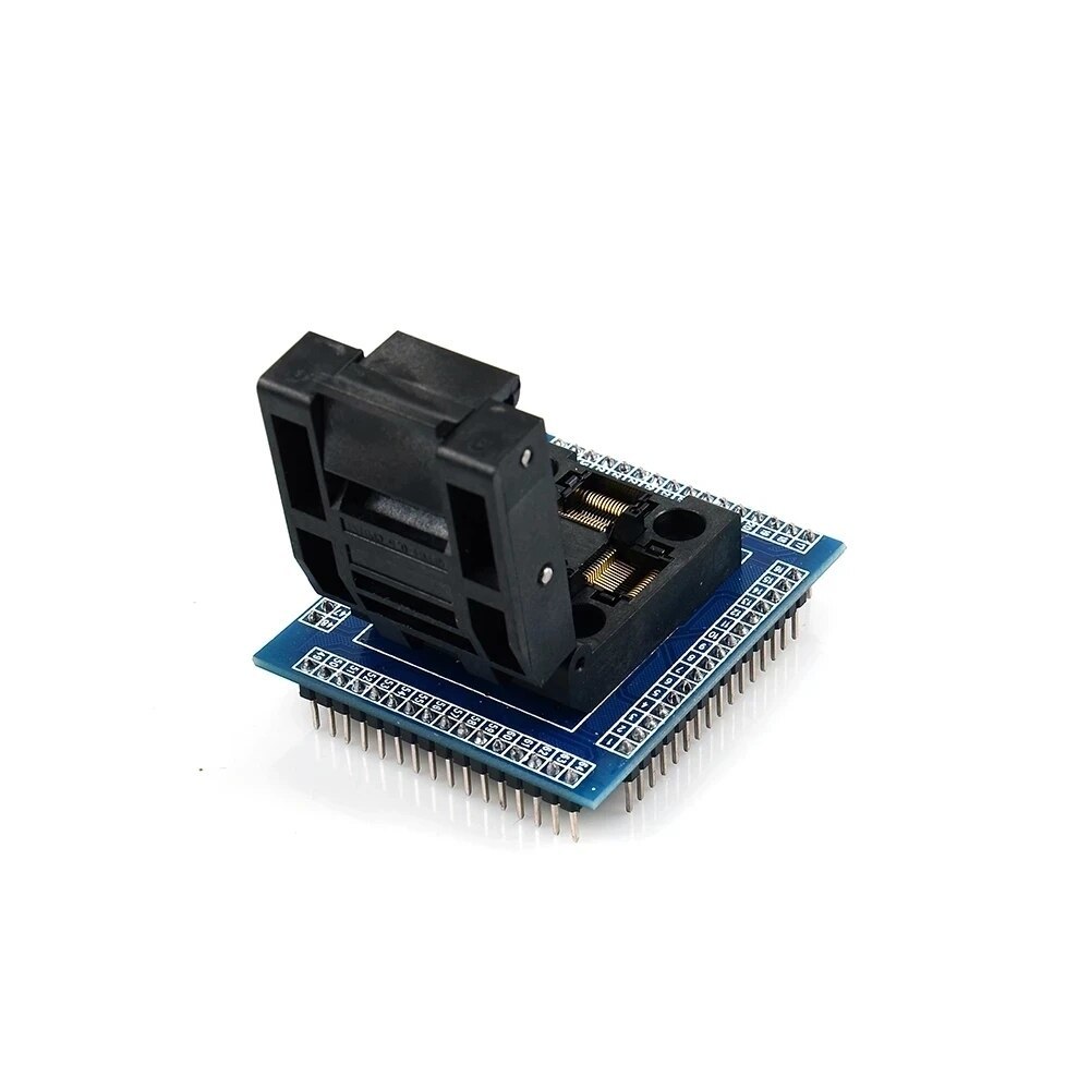 Stm32 Qfp64 Socket New Qfp64 Tqfp64 Lqfp64 Socket Adapter Ic Test
