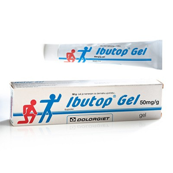 Ibutop Gel х50g pain relieving anti-inflammatory traumas sprains ...