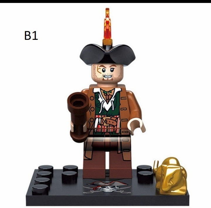 Ian Mercer Minifigures Pirates of the Caribbean - Custom Figure ...