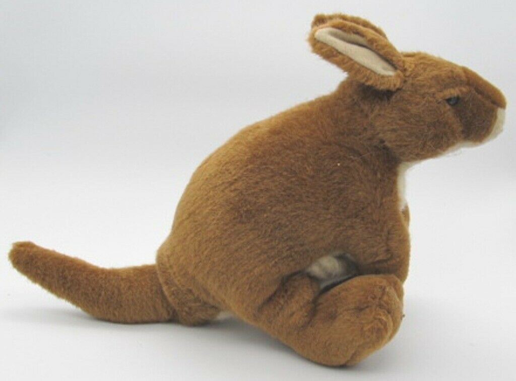 K&M Kangaroo ROO Plush 2005 10" tall Stuffed Animal Toy Australian ...