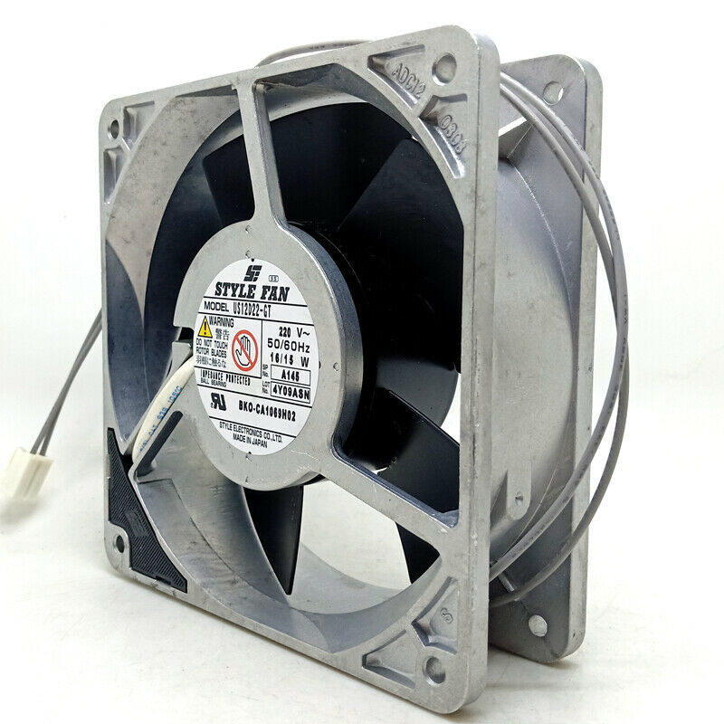 220V fan 120mm Original STYLE Fan 12038 US12D22-GT 220V Inverter PLC AC ...